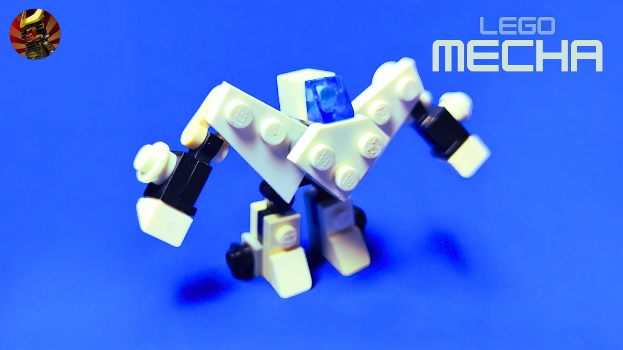 Lego Mini Robot That You Can Make - White MiniRobot - YouTube