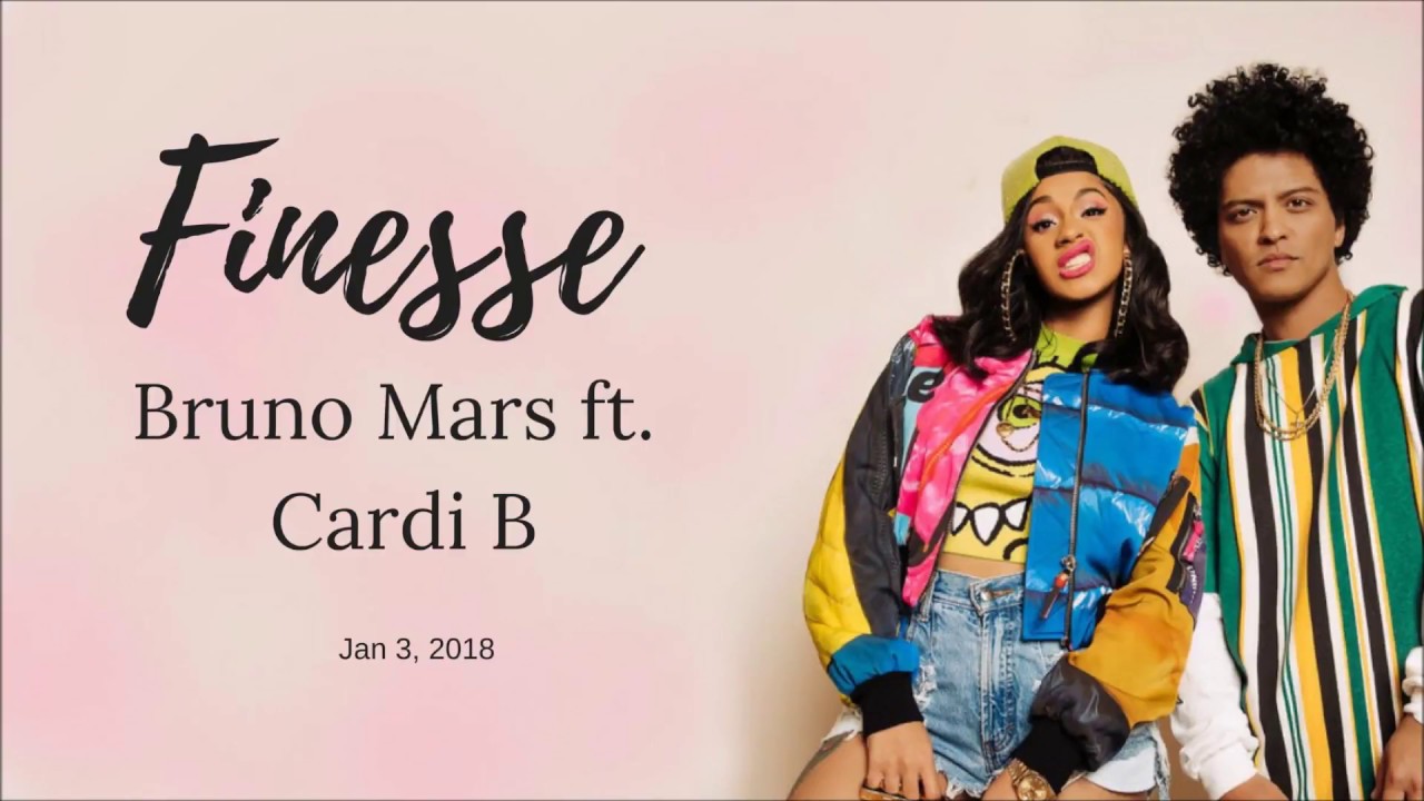 Finesse Bruno Mars Ft Cardi B Youtube