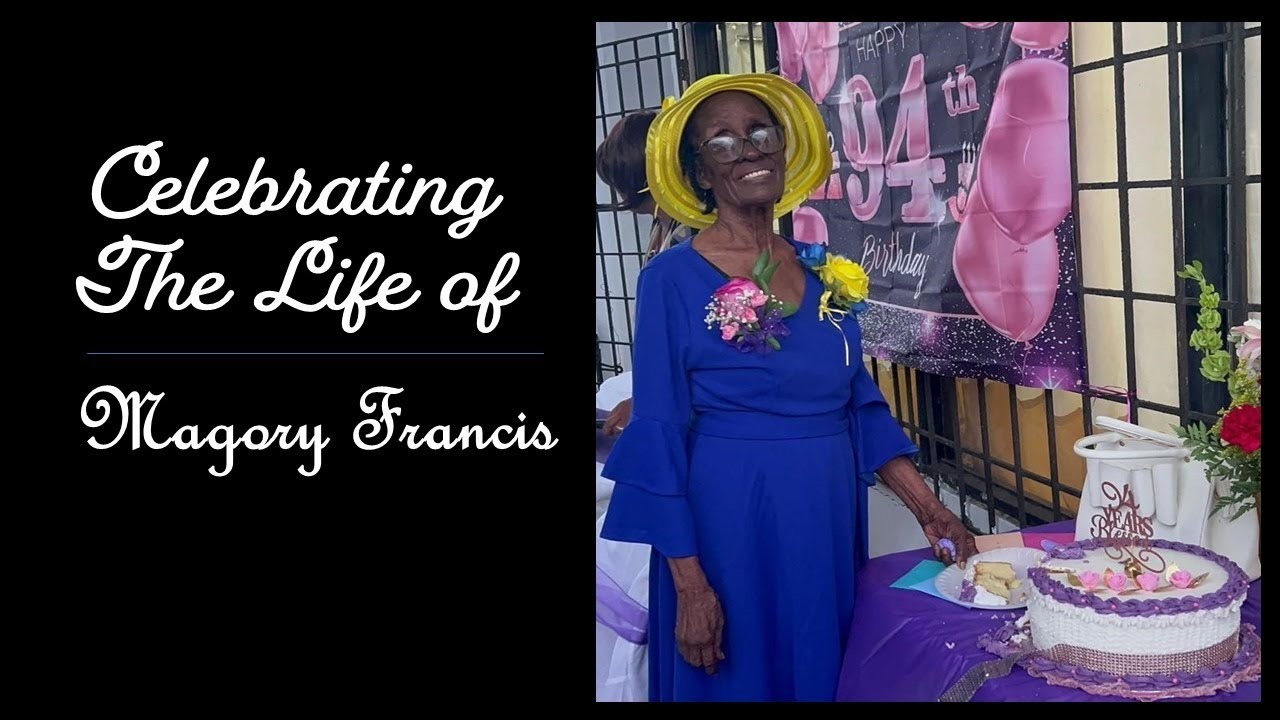 Celebrating The Life Of Magory Francis - YouTube