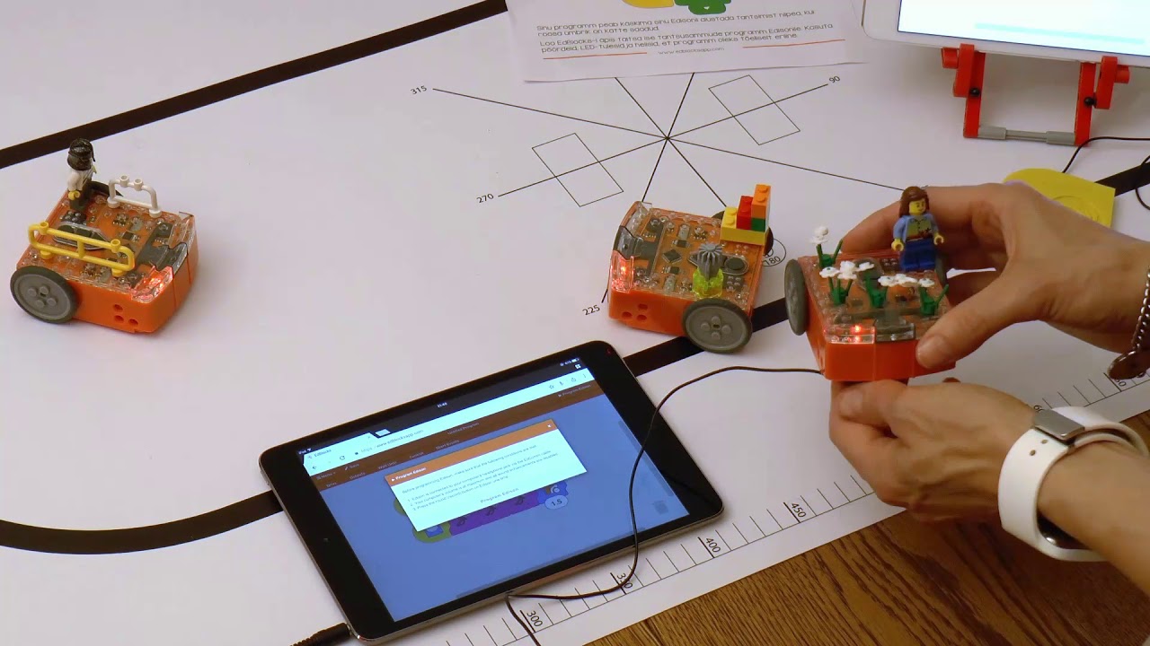 Edison 23: Program: communicate with another Edison - YouTube