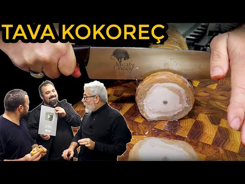 HACI BABADAN TAVA KOKOREÇ (Çok İstek Alan Babamın Kokoreç Tarifi) (Evde Tava Kokoreç)