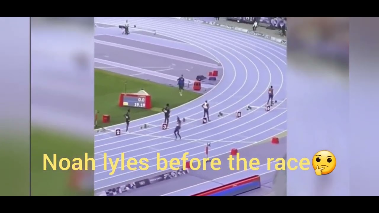 Noah Lyles eating humble Pie - YouTube