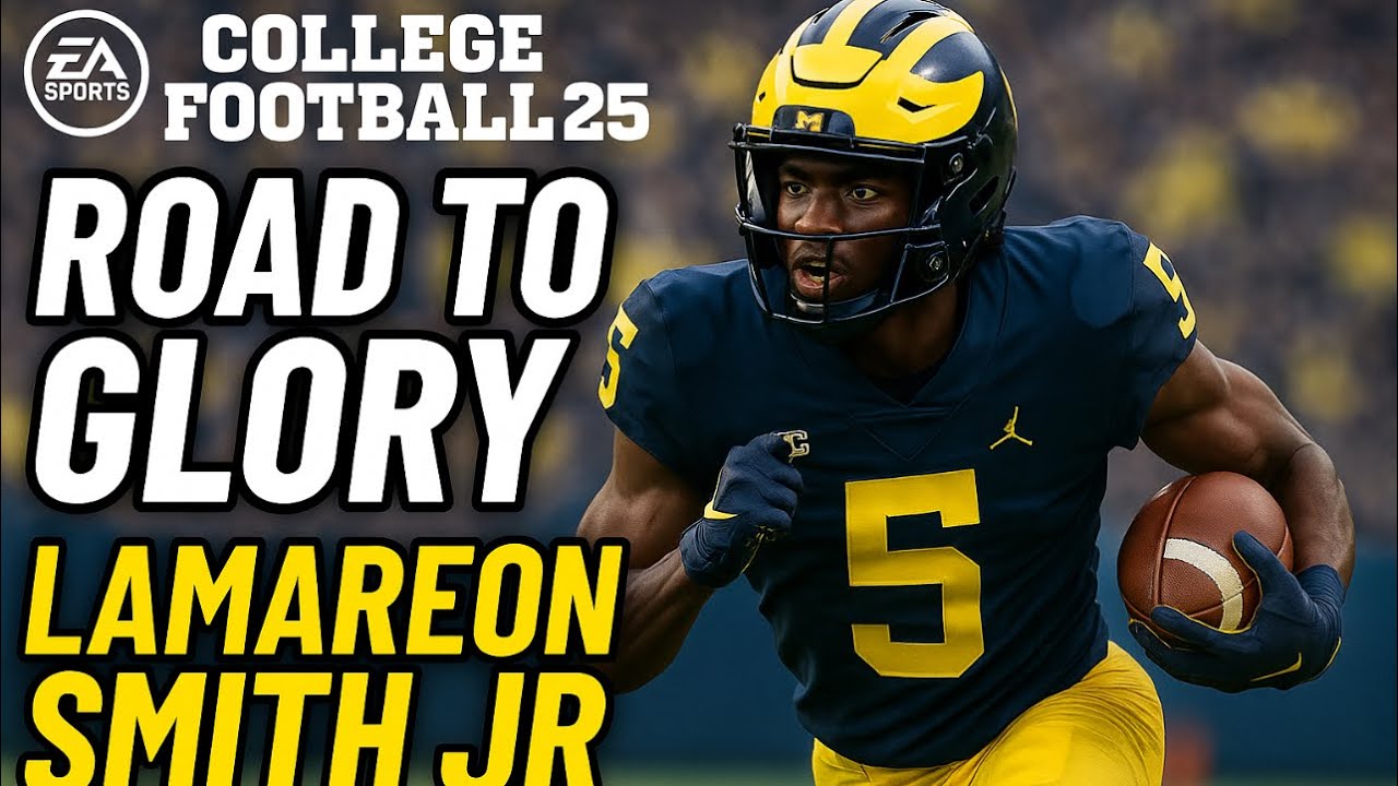 College Football 25 Road to Glory Lamareon Smith Jr - YouTube