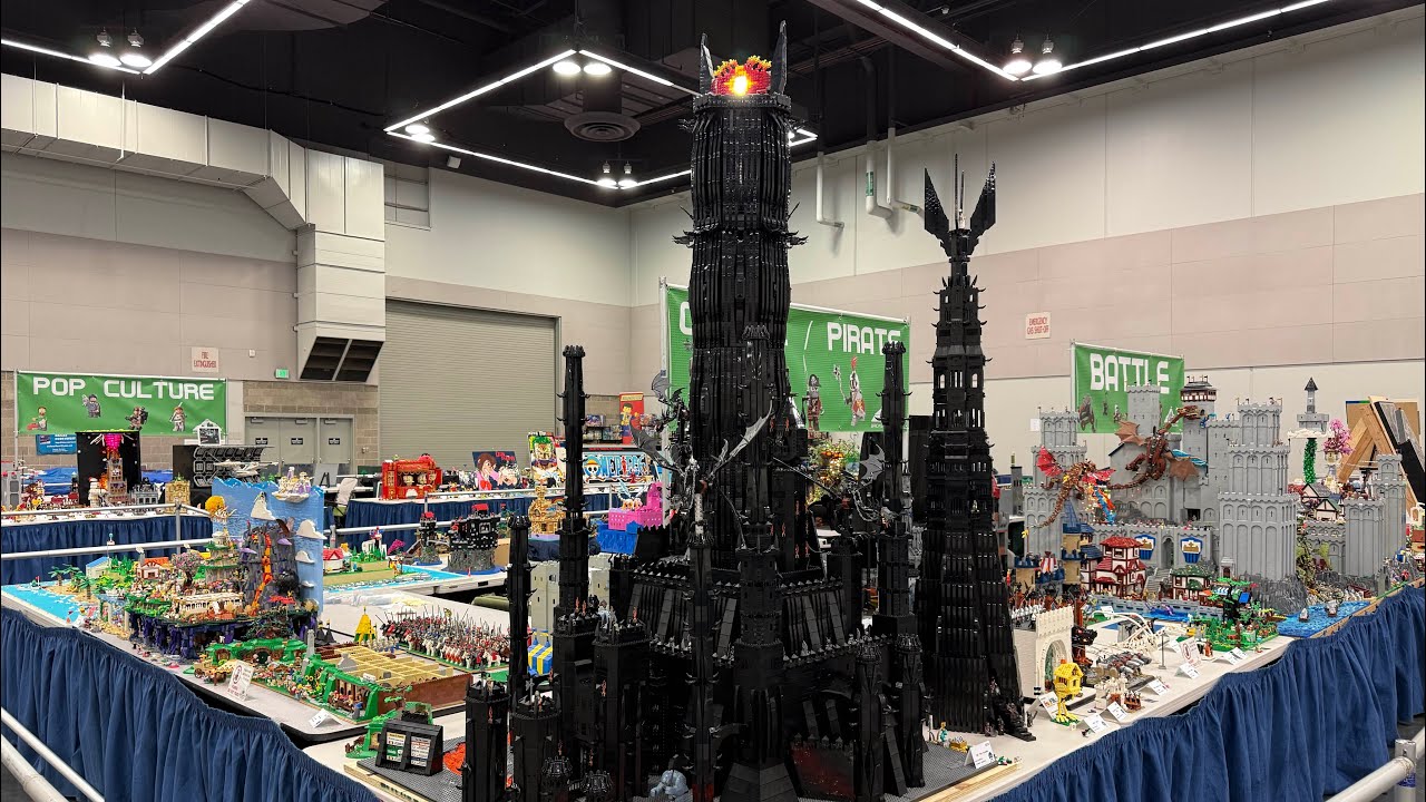 LEGO The Two Towers - Bricks Cascade 2025 - YouTube