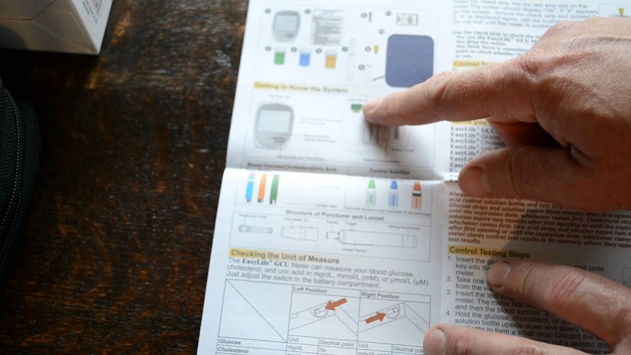 Easy Life Glucose Cholesterol & Uric Acid meter monitor system - YouTube