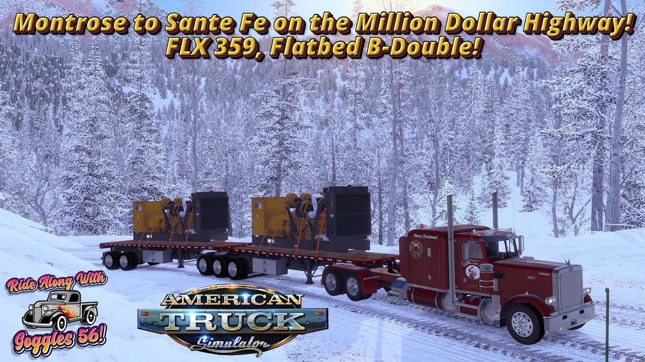 ATS ! Montrose to Santa Fe | FLX 359 on the Million Dollar Highway ...