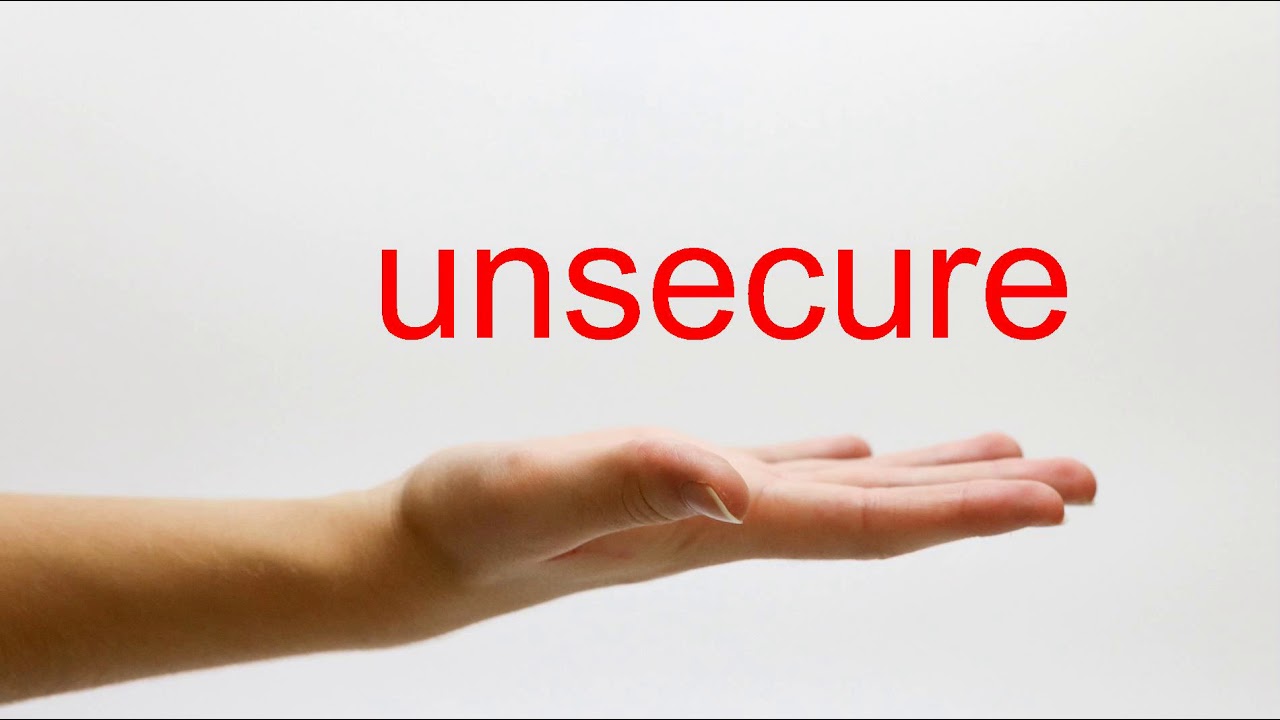 How to Pronounce unsecure - American English - YouTube