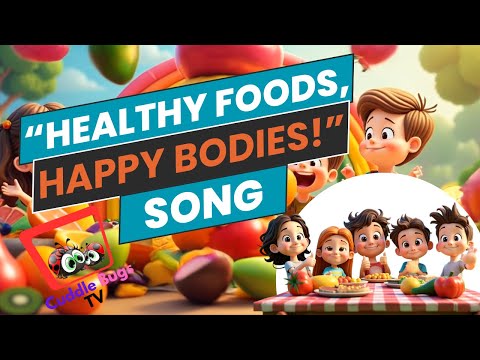 Healthy Foods, Happy Bodies! Song / Children's Songs for Learning and Fun