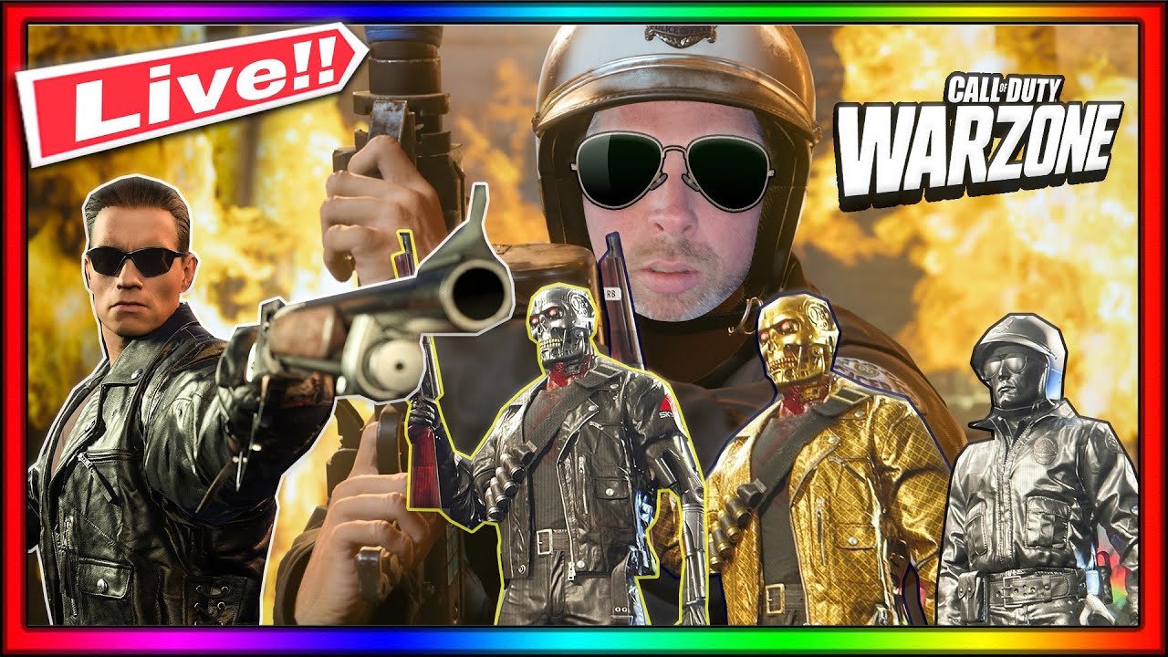 🚨 Call of Duty Warzone Live Stream - New Terminator Bundle in Store ...