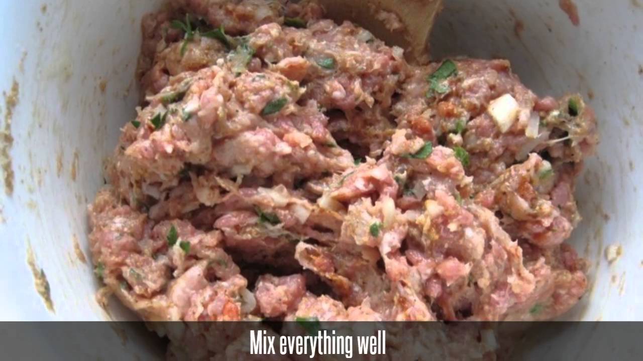 How to Make Pork Burgers by Cheale Meats - YouTube