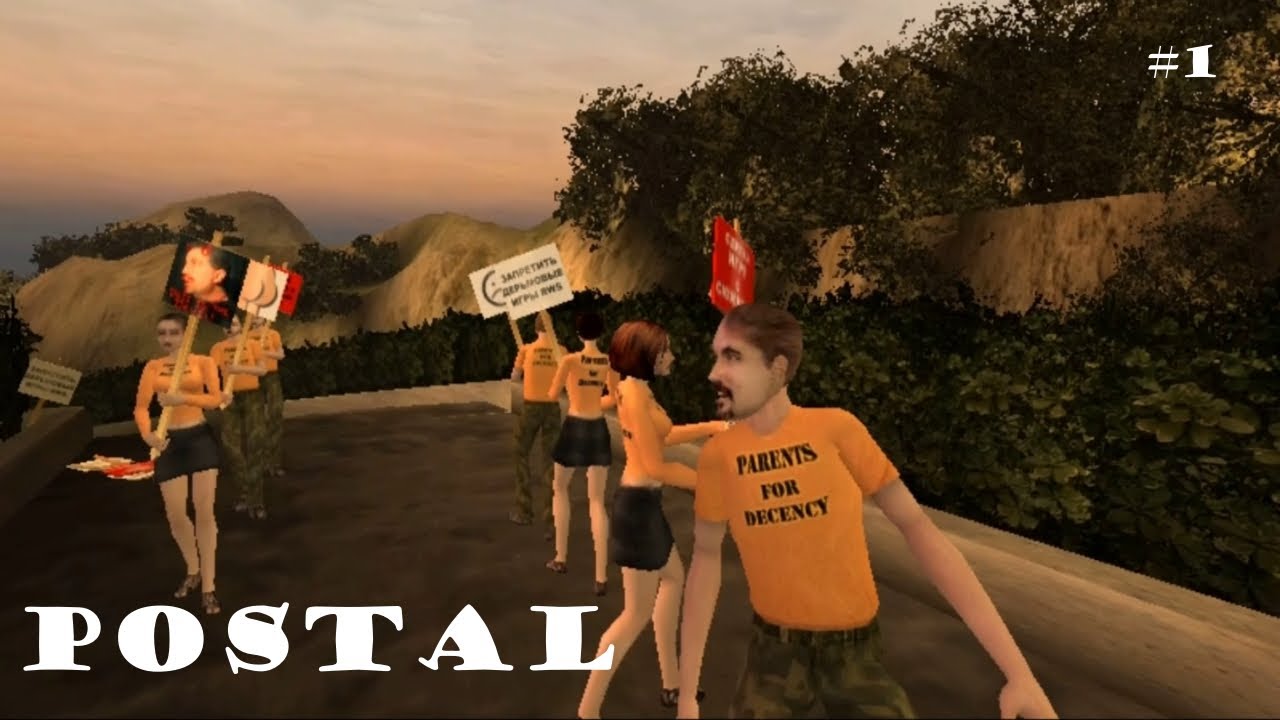 Postal 2 Complete #1 Очень тяжелый понедельник! - YouTube