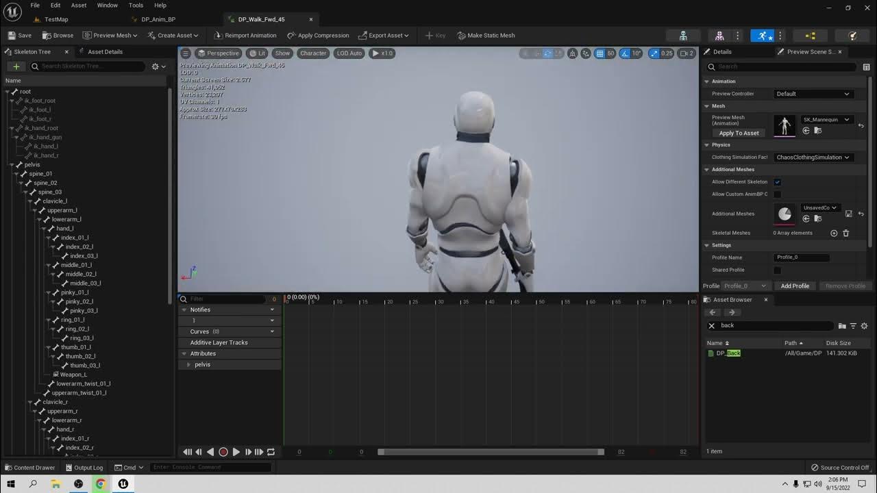 Unreal Engine: Remake GTA for UE5 (Part 13: Make advance blendspace and crosshair) - YouTube