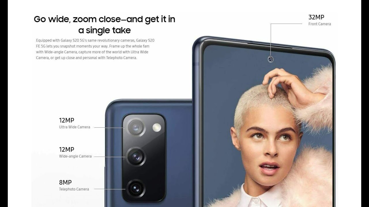 Samsung Galaxy S20 FE 5G G780F Cloud Navy - Test - YouTube