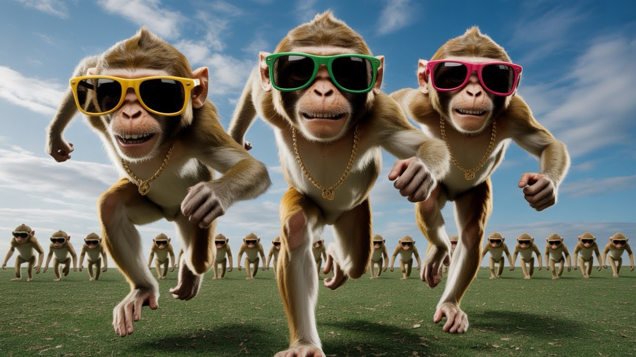 Crazy Monkeys Acting Like Humans 🤣 | Funny Monkey Moments 2025 - YouTube