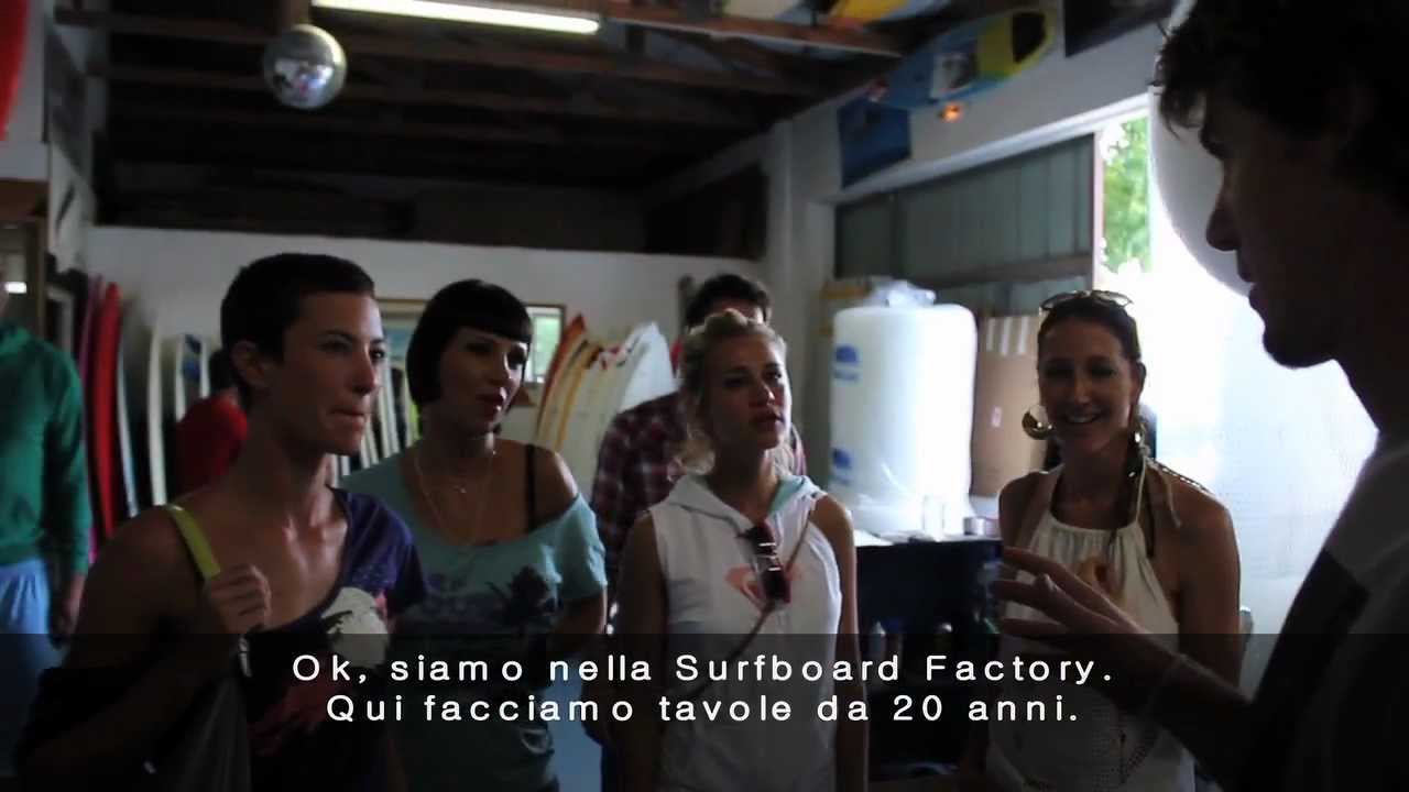 GIP(Le Iene) - "VIP ON BOARD" - HOSSEGOR - QUIKSILVER FACTORY Part 1 ...