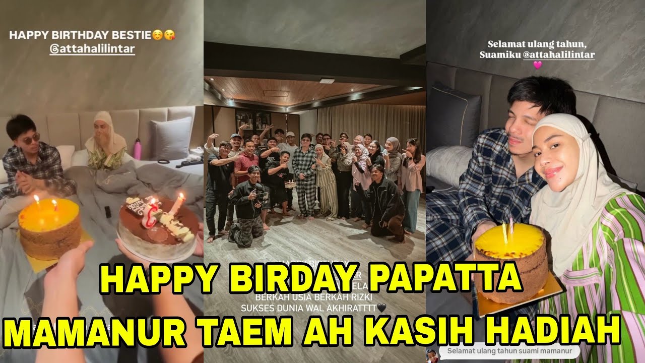 HAPPY BIRDAY PAPATTA, MAMANUR TEAM AH KASIH HADIAH - YouTube