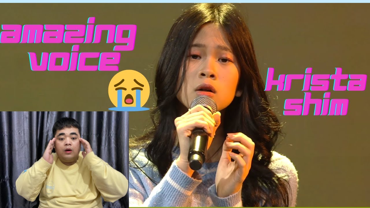 คริสตา ( Krista Shim ) - Rise Up - Blind Auditions - The Voice All ...