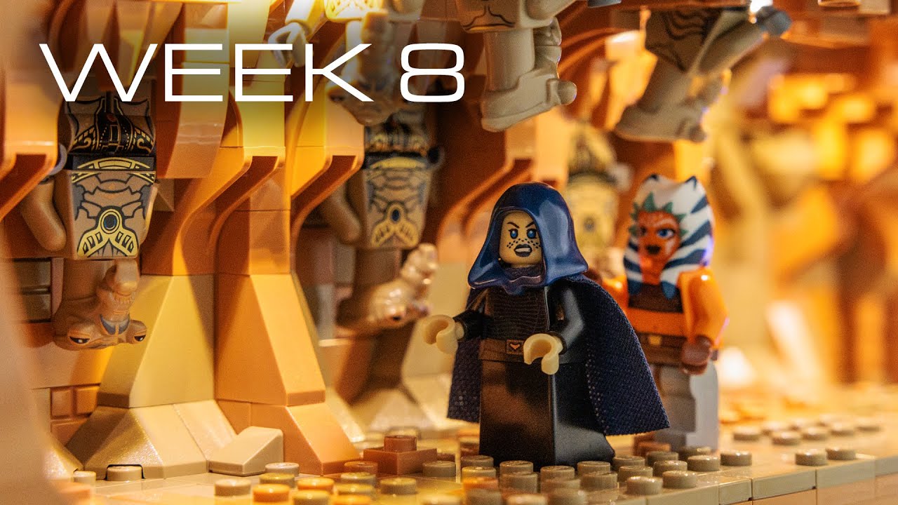 Building Geonosis in LEGO - Week 8: Catacombs - YouTube