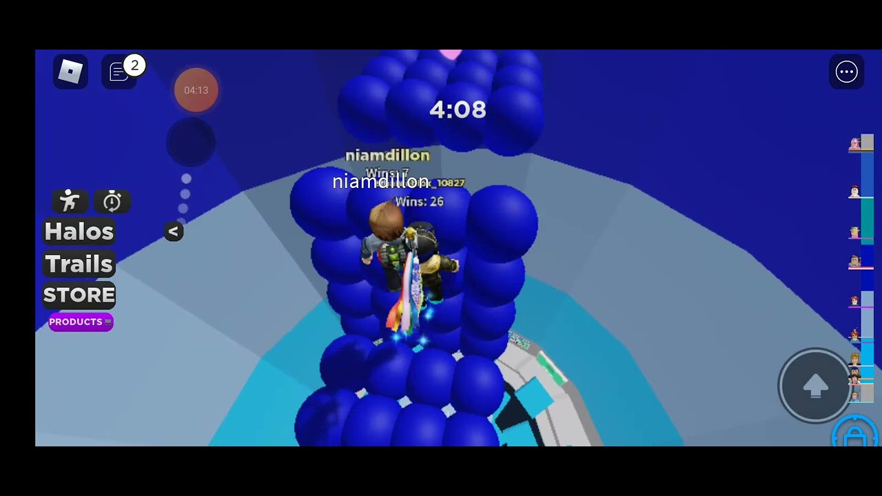 playing Roblox tower of jump - YouTube