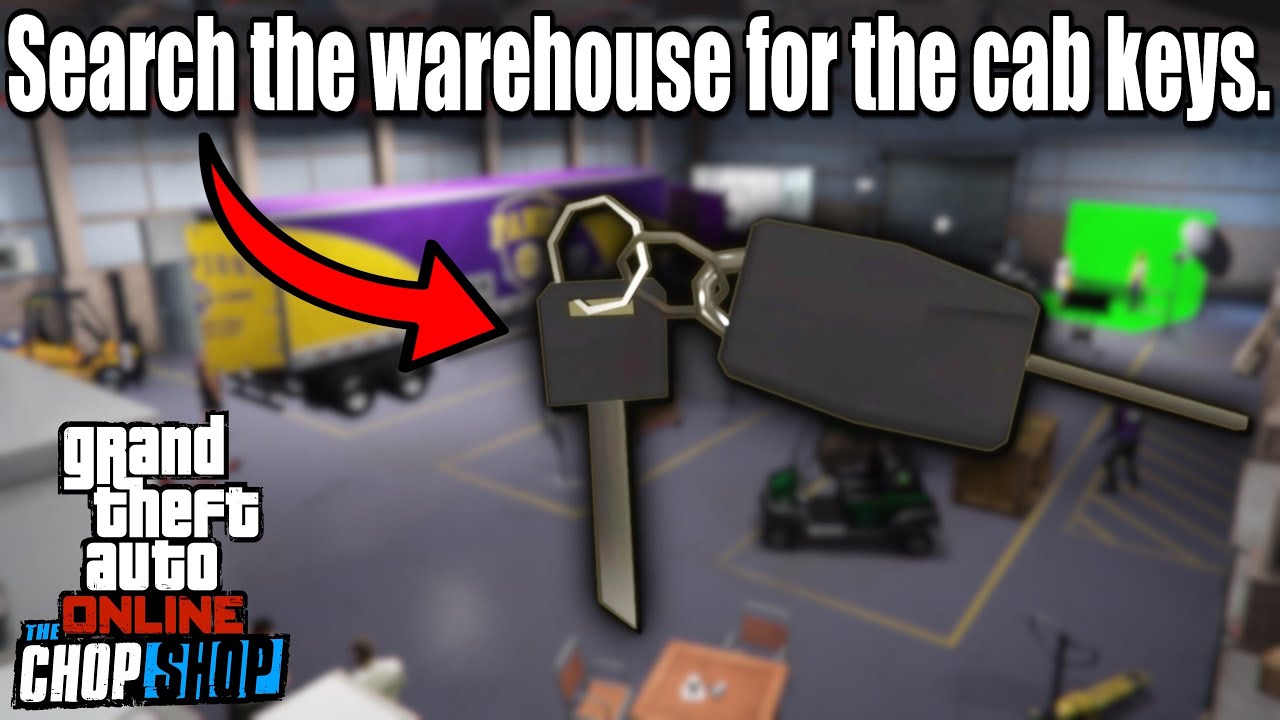 Search The Warehouse For The Cab Keys (Duggan Robbery Task) GTA 5 ...