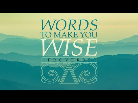 Overview of Proverbs - Proverbs 1:1-9 - YouTube
