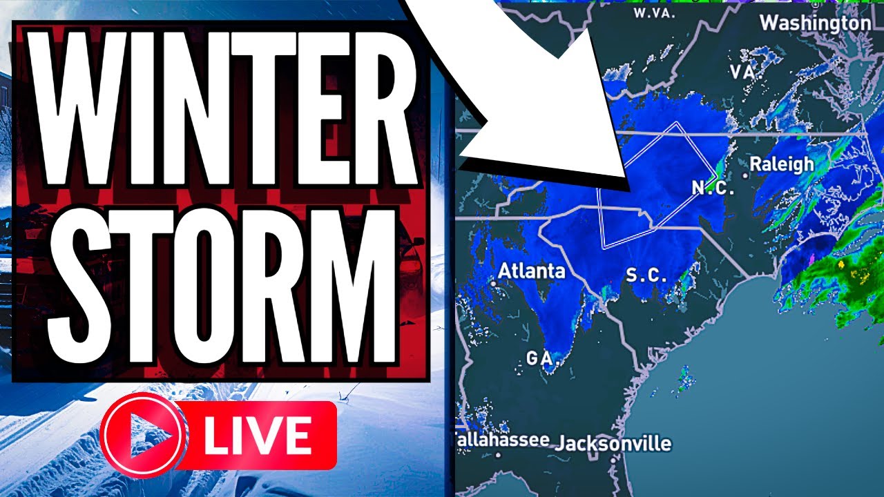 LIVE Winter Storm Coverage! - YouTube