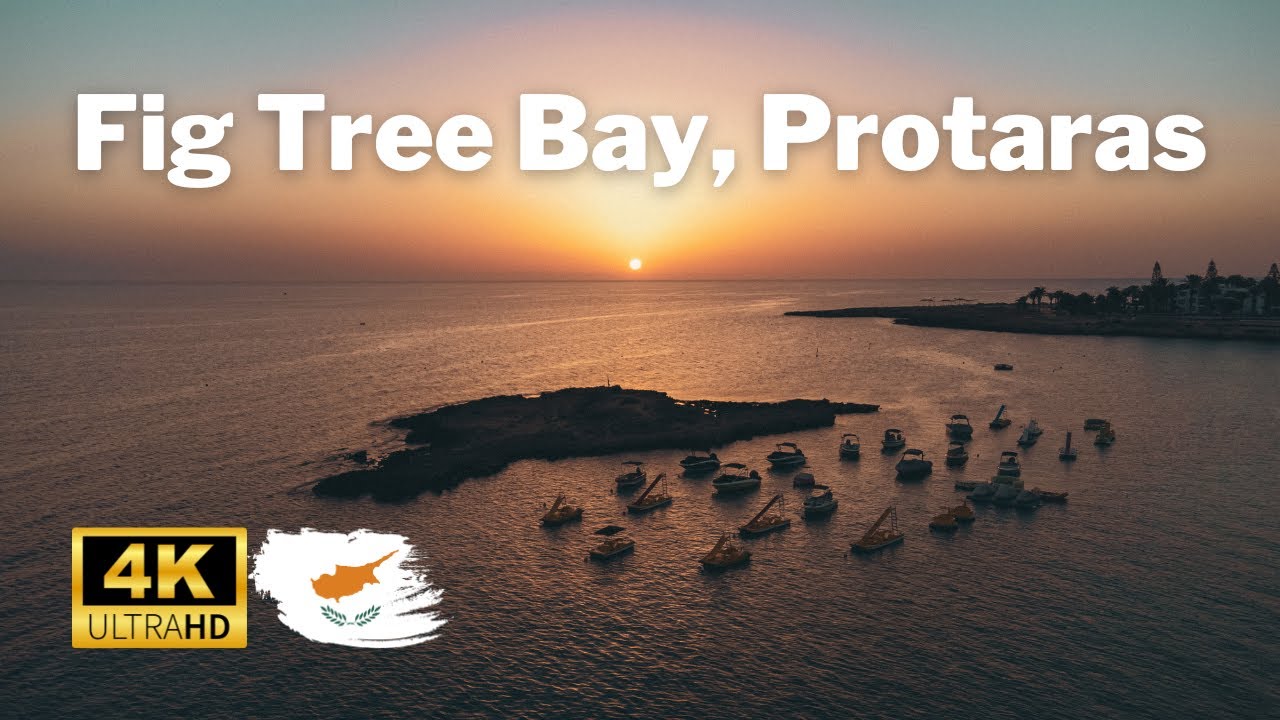 Cyprus from Above: 4K Drone Exploration of Fig Tree Bay, Protaras 🏖️🚁🇨🇾 ...