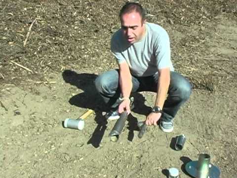 Soil Sampling: Eijkelkamp Sampling Rings - YouTube