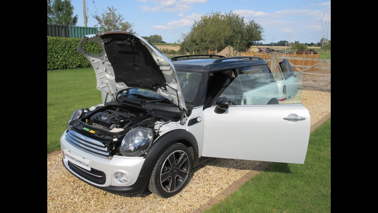 2011 Mini Clubman cooper soho Chilli Pack White Silver - YouTube