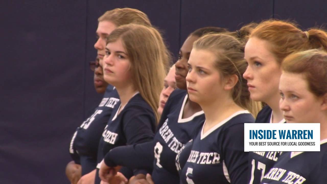 Warren Tech Lady Knights Volleyball Looks to Finish Strong - YouTube