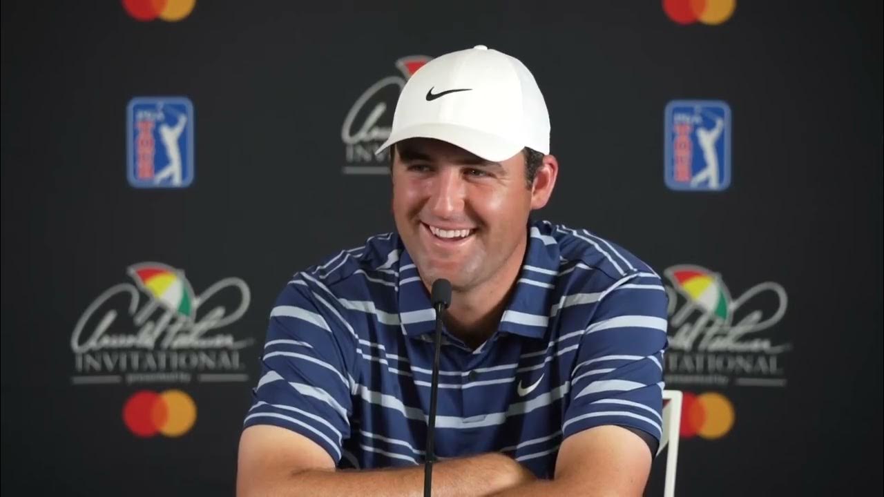 Scottie Scheffler Wednesday Press Conference 2023 Arnold Palmer Invitational - YouTube