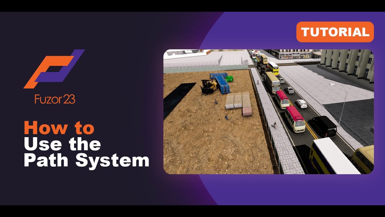 [Fuzor 2022] How to Use the Path System - YouTube