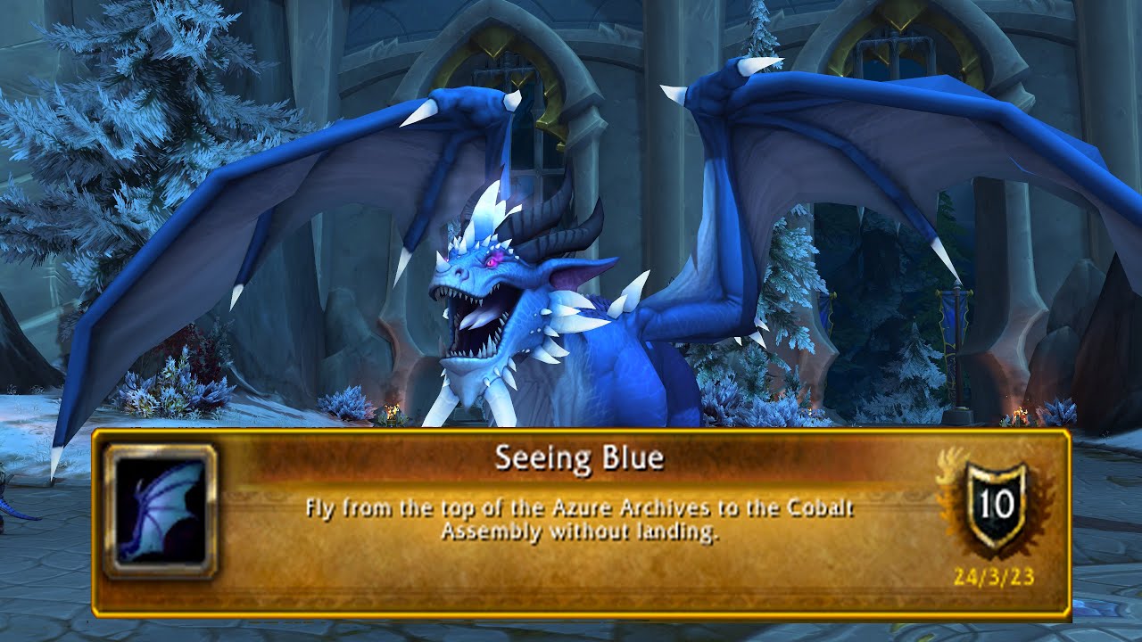 "Seeing Blue" Achievement - World of Warcraft - YouTube