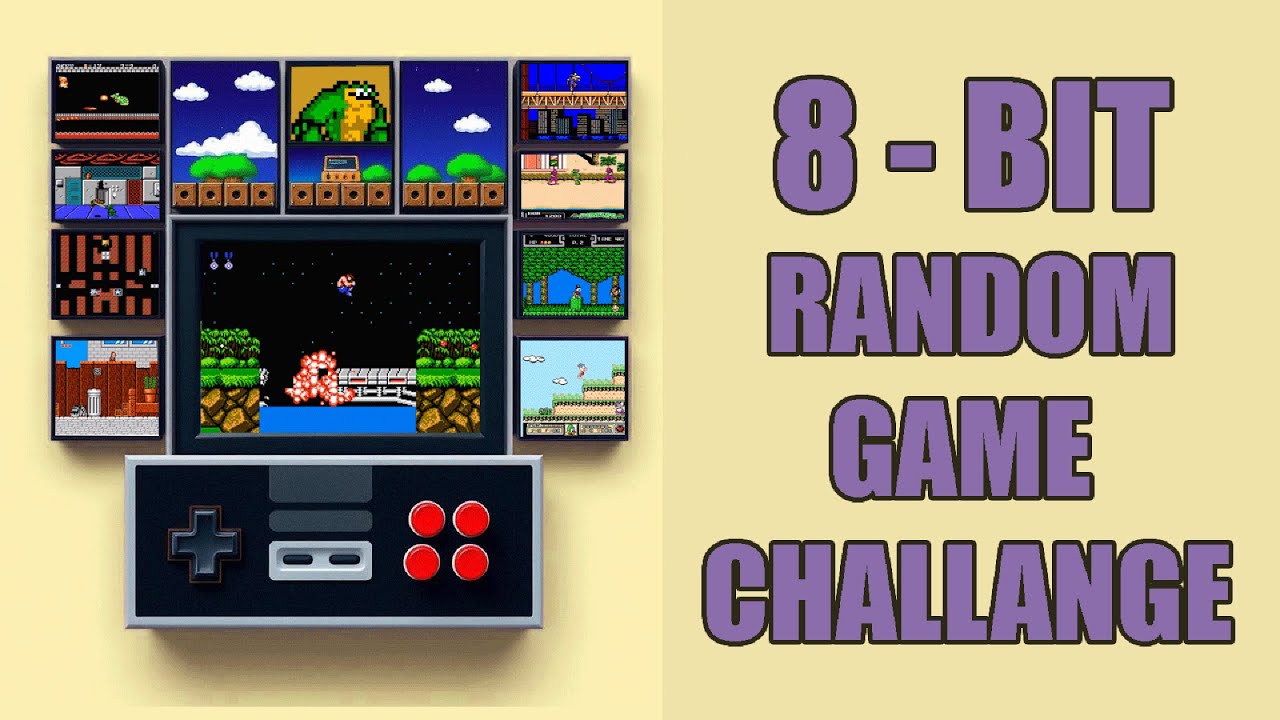 #3 8-Bit Random Game Challange - YouTube