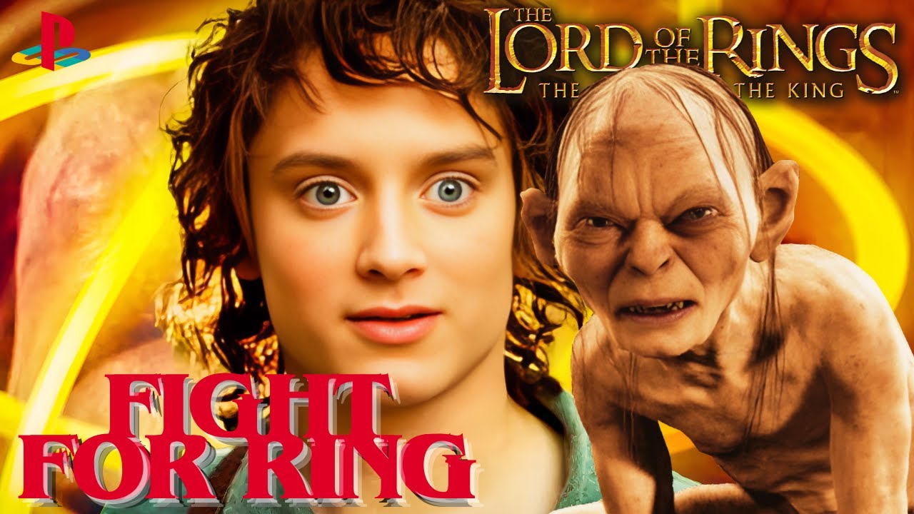Fight for RING - Frodo VERSUS GOLLUM - Lord of The Rings - YouTube