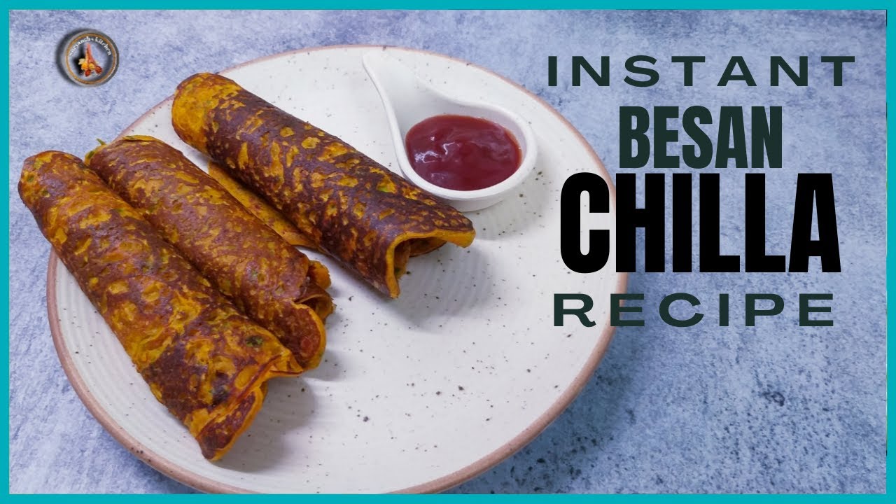 easy nashta | breakfast recipes | Nasta recipe | besan chilla quick ...