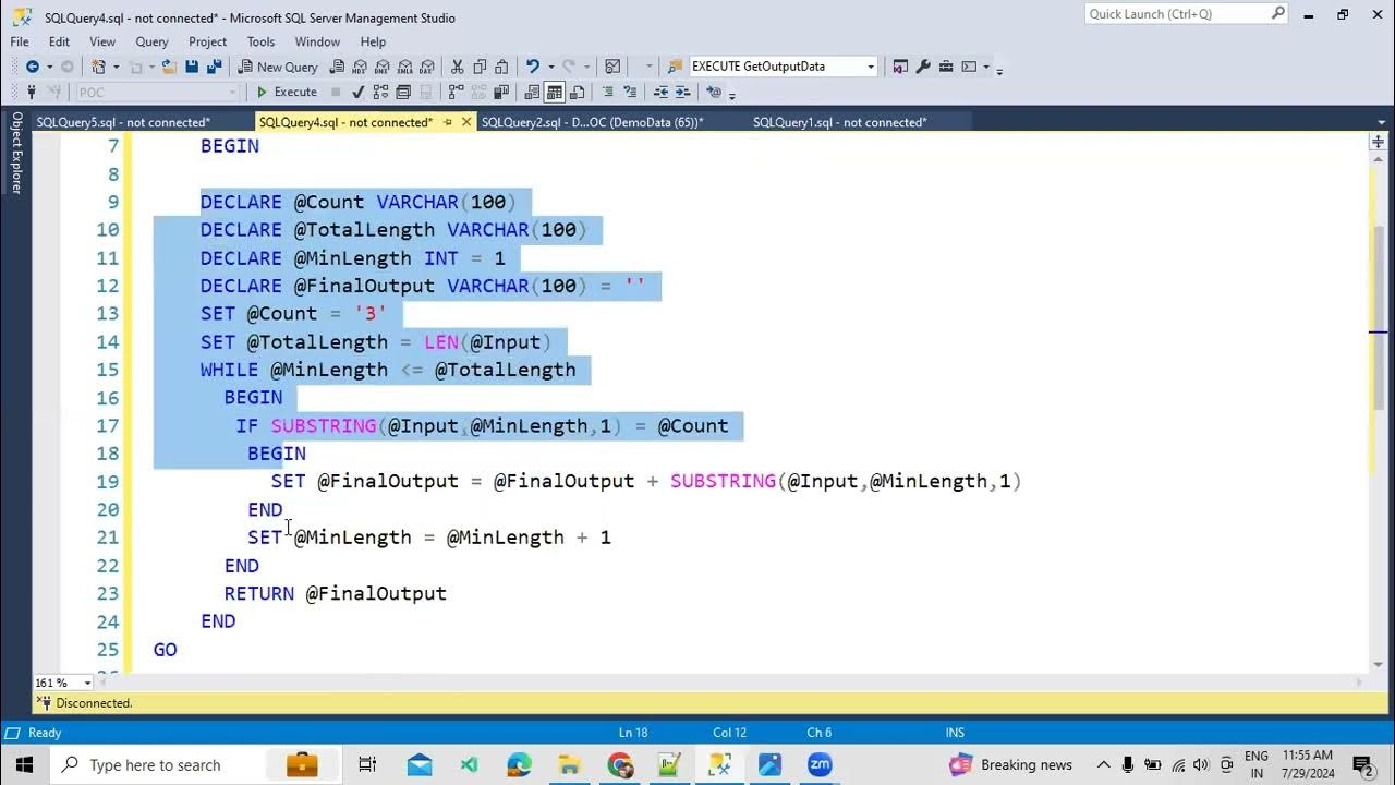When We will use Scalar user defined function in SQL Server Development in Telugu - YouTube