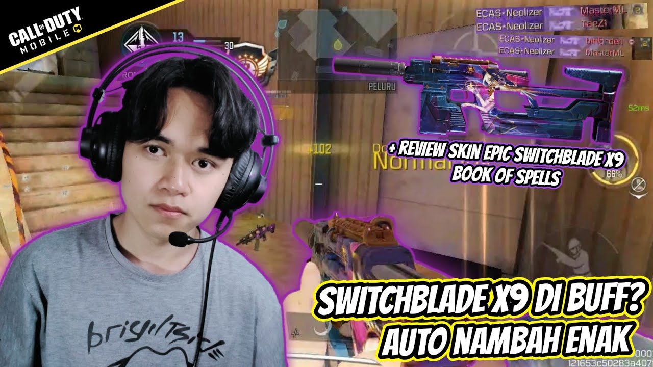 Semenjak Di Buff Makin Suka Sama Switchblade X9 Damagenya Wuhhh +++ Dah | CODM Indonesia - YouTube