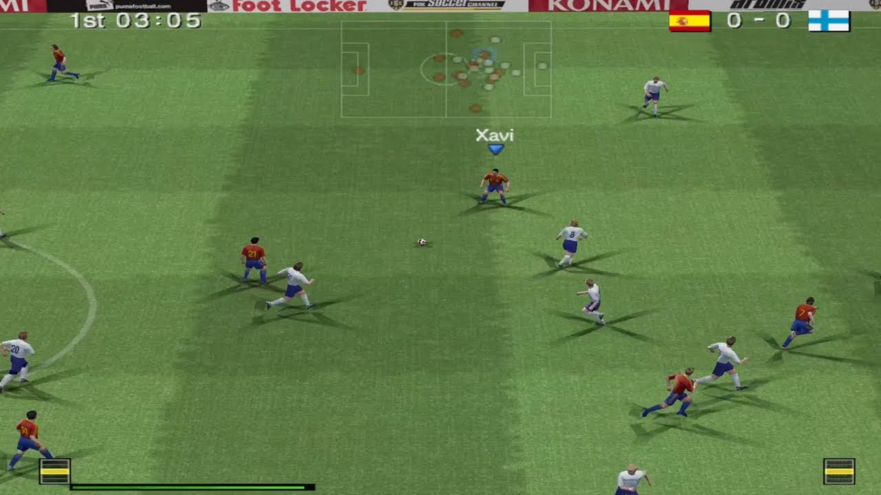 Amazing Teamwork: Tiki-Taka and Counter Attacks! PES 6 2007 - YouTube