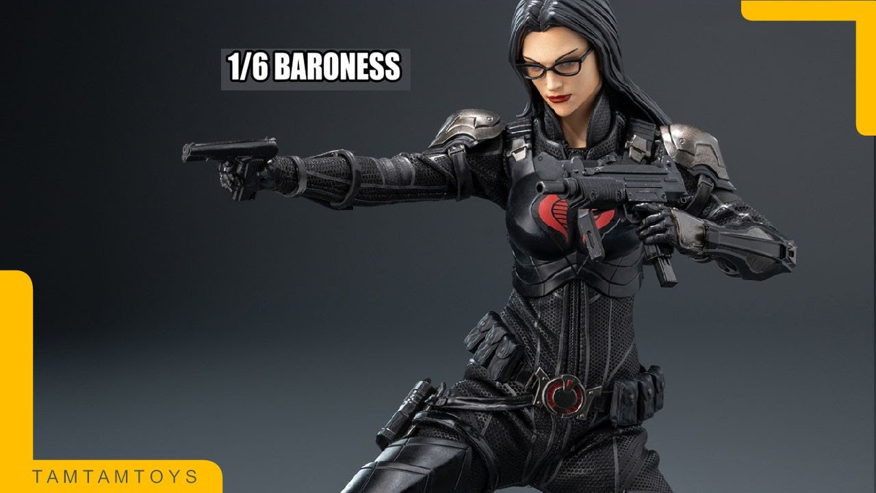 Preview: Threezero 1/6 FigZero - GI Joe BARONESS - YouTube