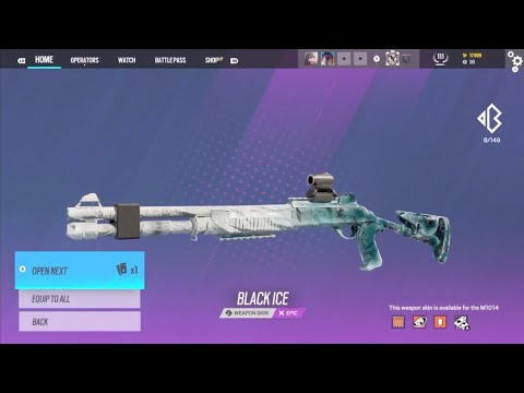 Black Ice! Back-to-Back-to-Back!!’ Rainbow six siege pack opening clip ...