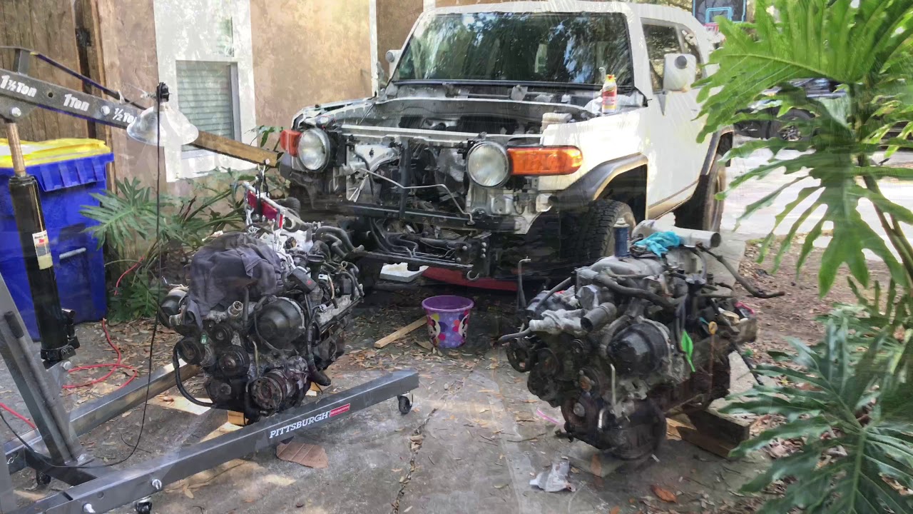 FJ V8 Swap: Engine Mounts of doom - YouTube