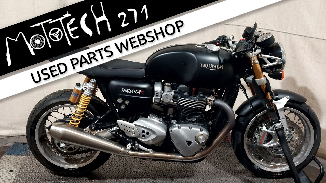 2017 Triumph Thruxton 1200 R Used Motorcycle Parts At Mototech271 - YouTube