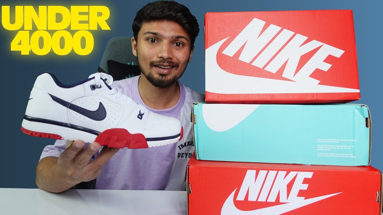 Top 3 Best Nike Shoes Under 4000 Rs From Myntra | Best NIKE Sneakers ...