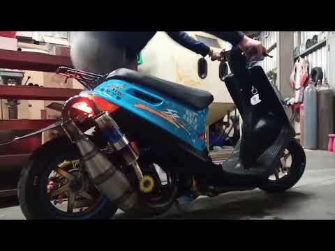 Honda Dio matic 2tak dragster Thailand - YouTube