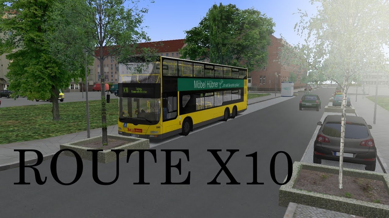 Omsi 2 ( Bus Simulator) - Berlin X10 - Route X10 - YouTube