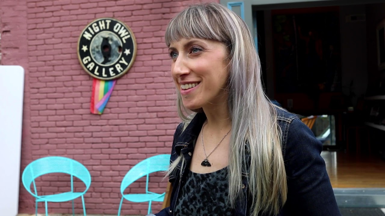 Beth-Ann Wilson of Night Owl Gallery - YouTube