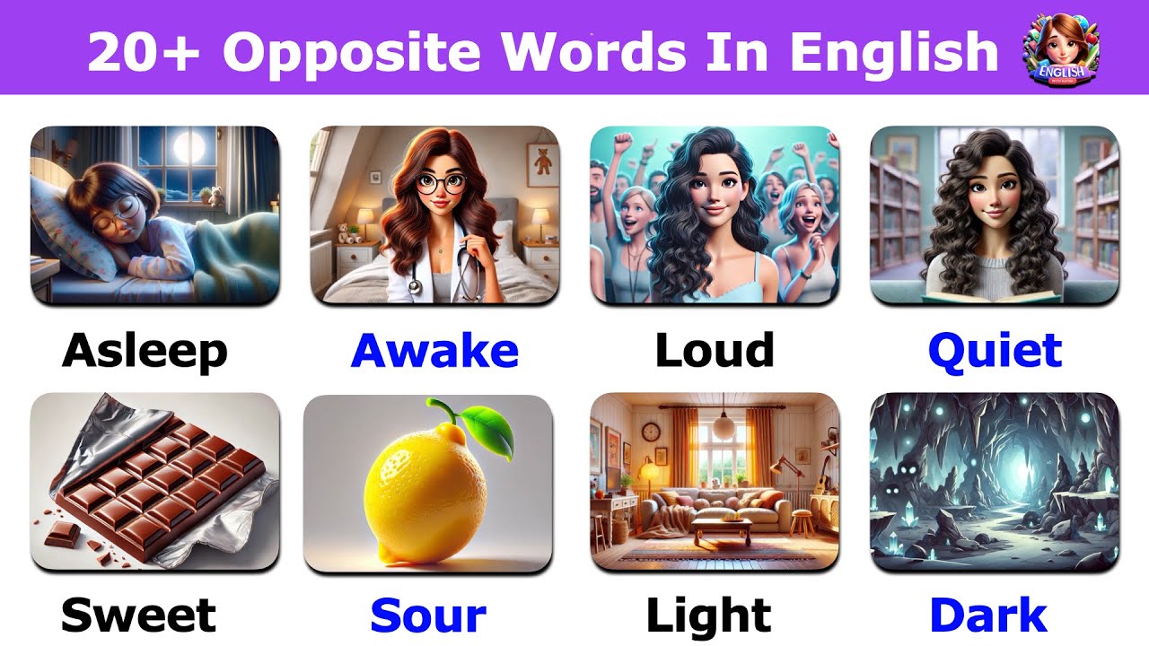 20+ Opposite Words Explained: A Fun Learning Adventure | Antonym Words ...