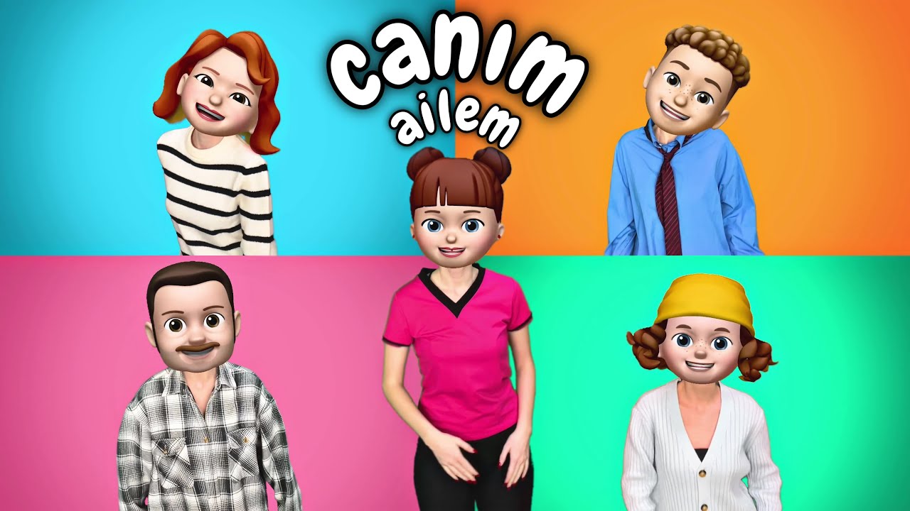Benim Canım Ailem | Aile Bireylerini Öğreten Çocuk Şarkısı - YouTube