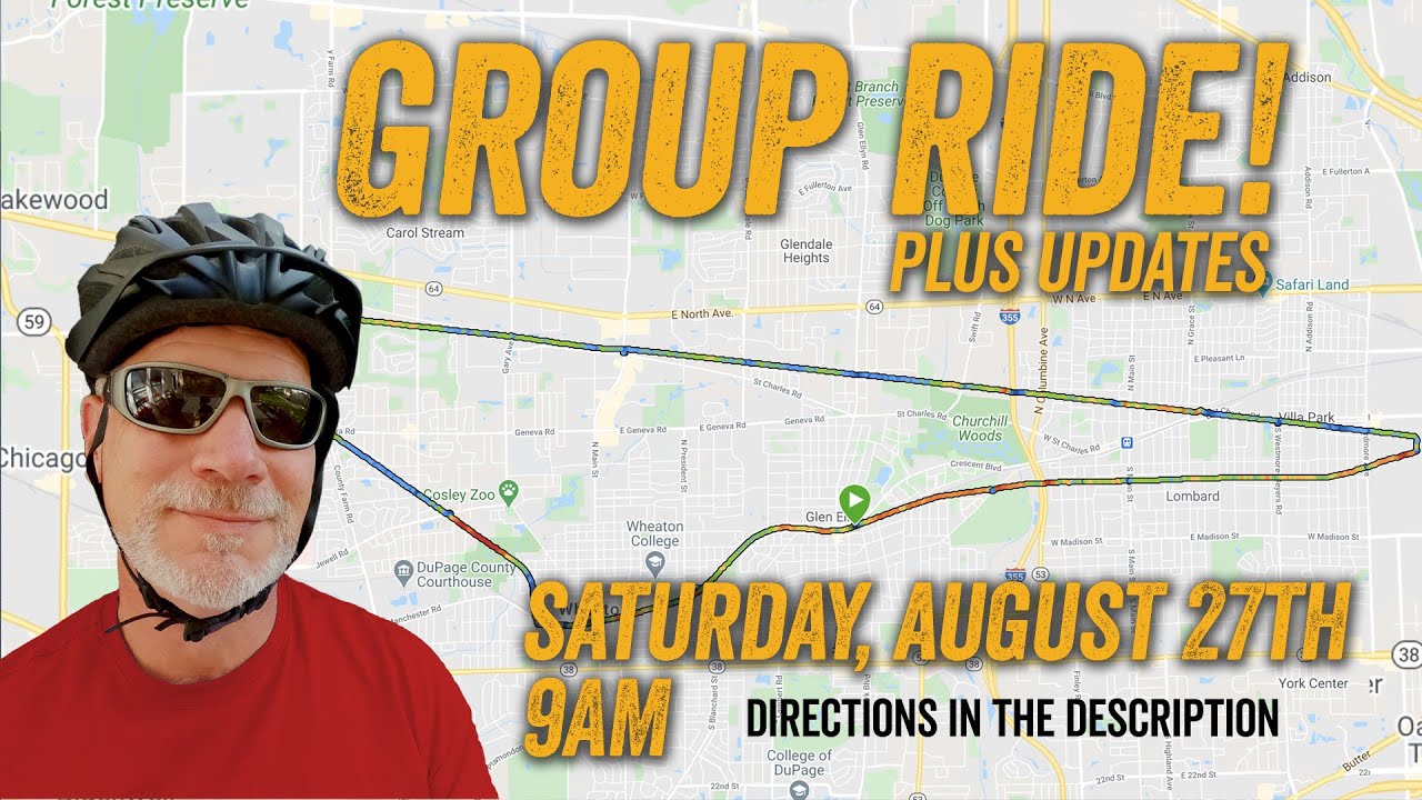 August Group Ride & some updates. - YouTube